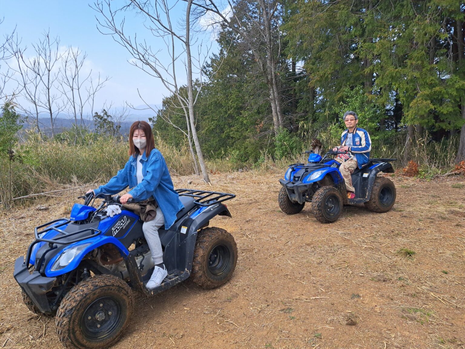 京都、姫路、倉敷より遊びにきてくれました – 岡山県で四輪バギー体験・レンタル・アクテビティ nagi riverside base (レジャー施設)